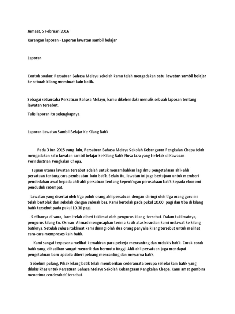 A VALUABLE LEARNING EXPERIENCE | PDF