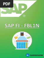 Introdução Ao Sap - FBL1N | PDF | Janela (informática) | Computação e ...