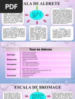Escala de Aldrete | PDF | Anestesia | Medicina