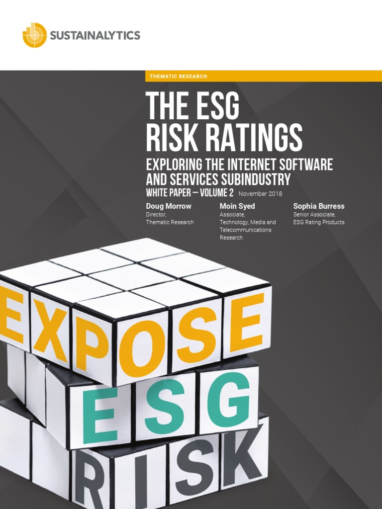 Sustainalytics - The ESG Risk Ratings (2018) | PDF | Venture Capital ...