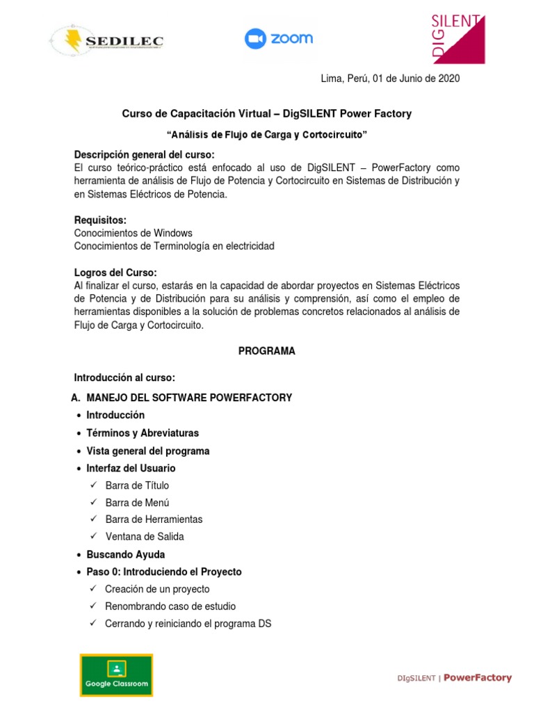 Curso Virtual: Análisis en DigSILENT | PDF | Programa de computadora | Programación