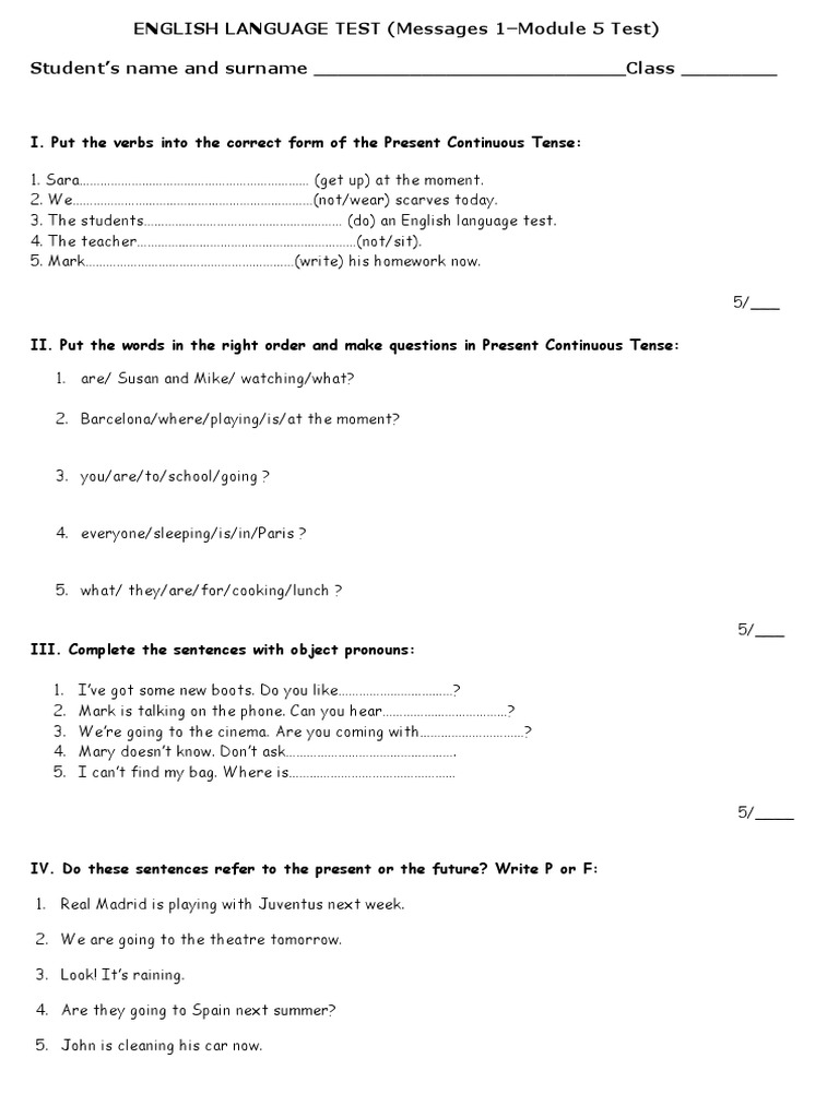 Messages 1 Module 5 Test | PDF | English Language | Semiotics