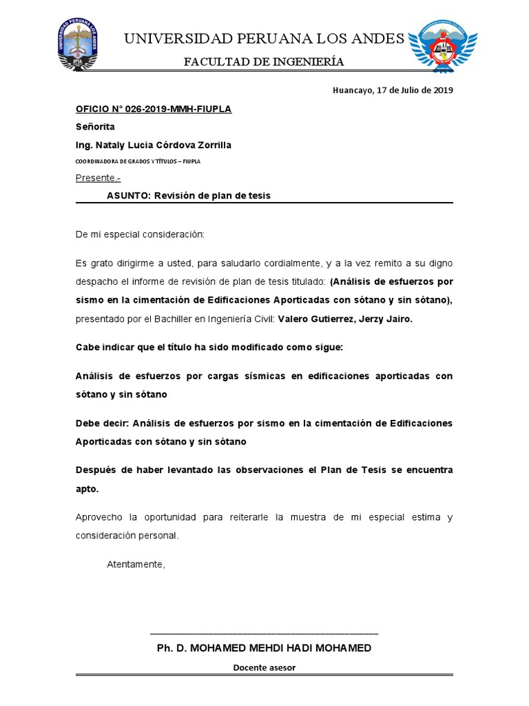 Universidad Peruana Los Andes | PDF