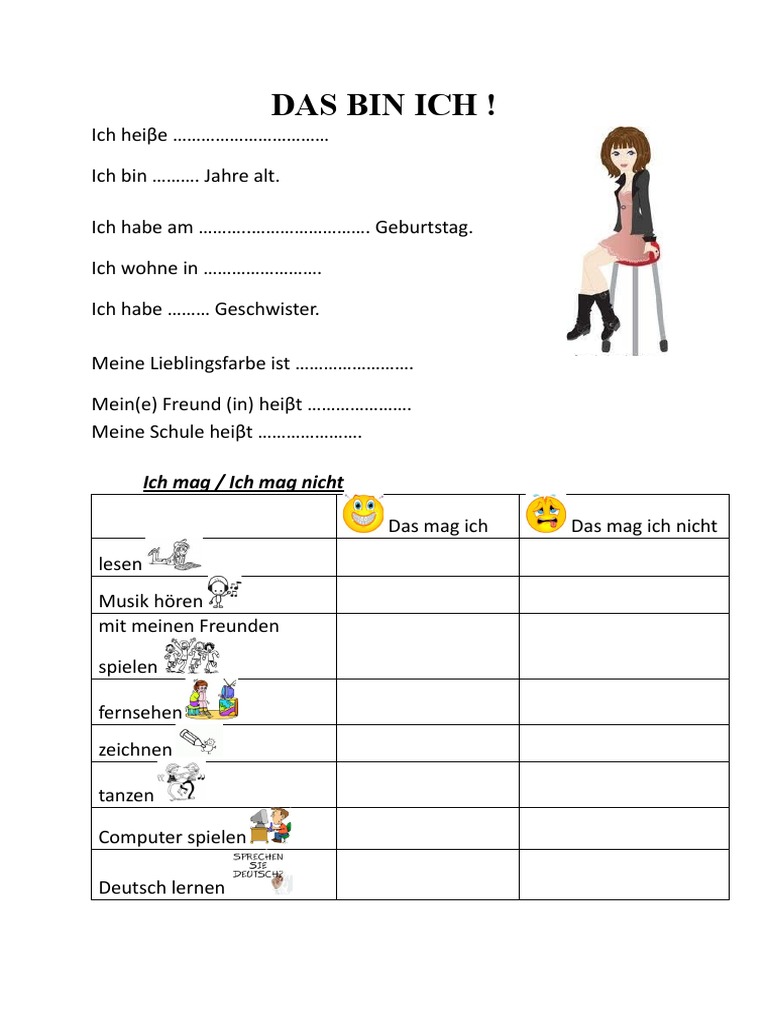 Das Bin Ich | PDF