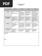 Short Film Mechanics and Rubrics | PDF | Plot (Narrative) | Narrative