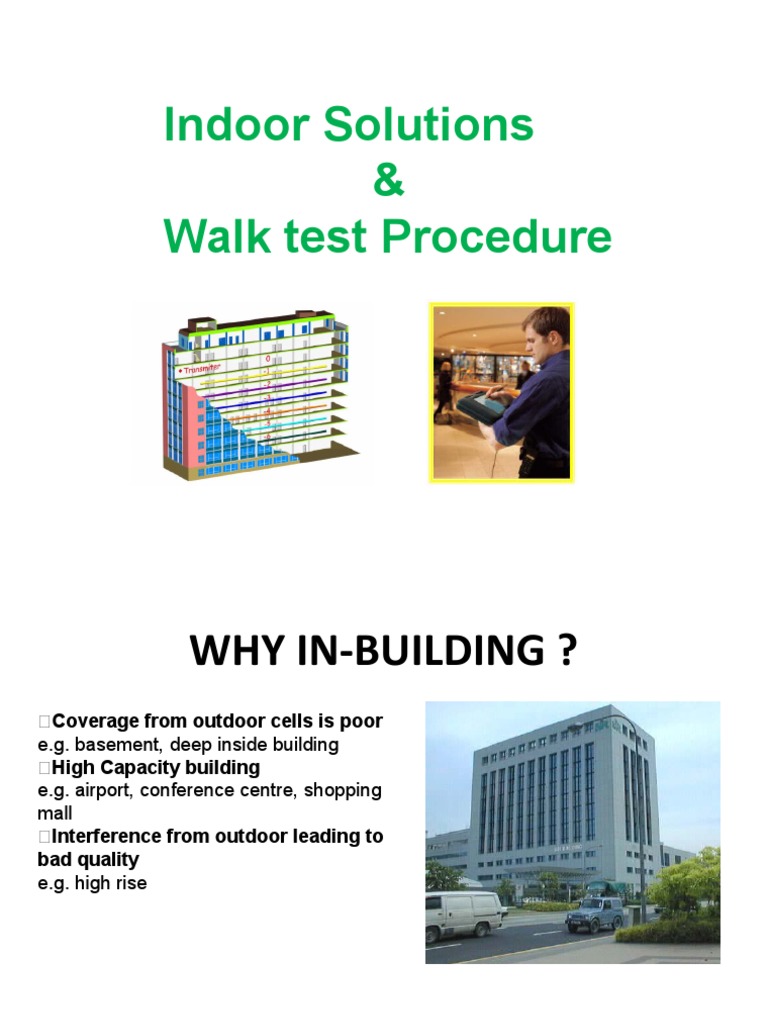 Indoor Walk Test Procedure Guide | PDF | Home & Garden | Computers