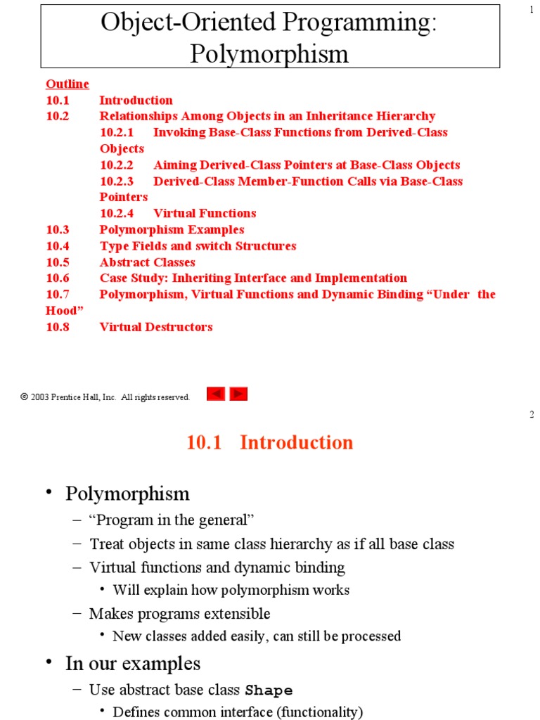 2003 Prentice Hall, Inc. All Rights Reserved | PDF | Class (Computer ...