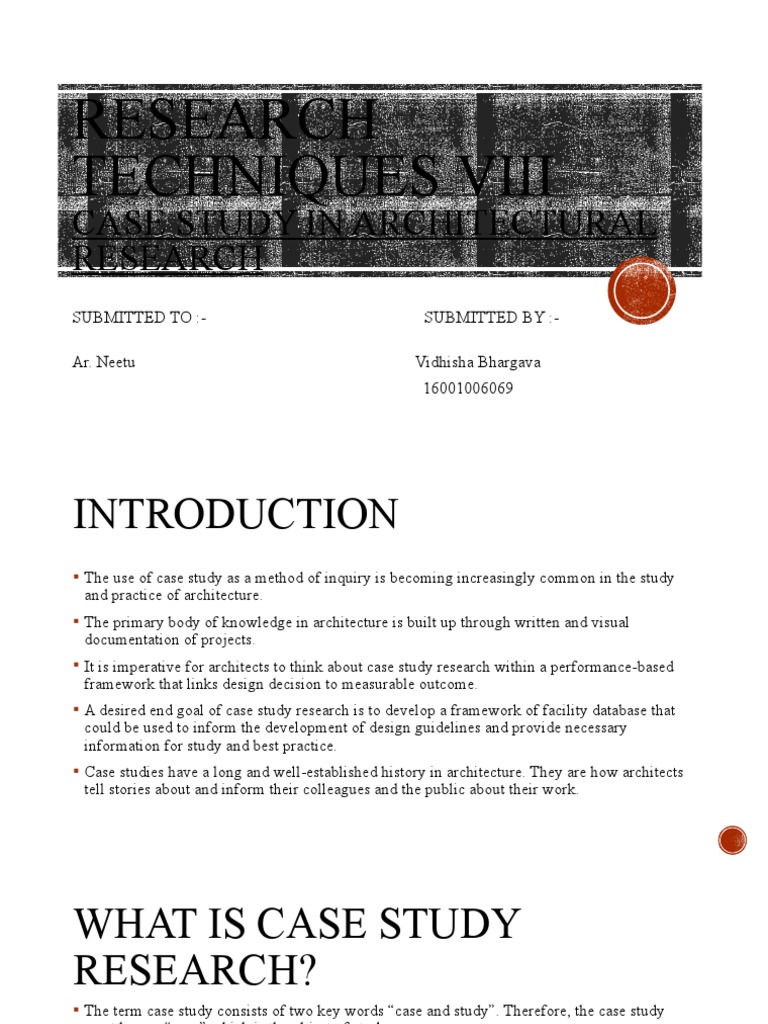 Case Study Presentation | PDF | Case Study | Quantitative Research