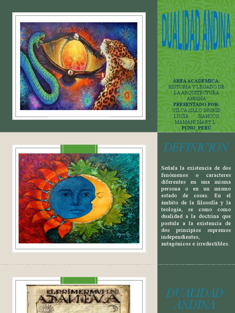 Dualidad Act. | PDF | Dualismo | Imperio Inca