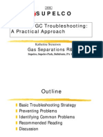 GC FID Troubleshooting Guide | PDF | Combustion | Gases