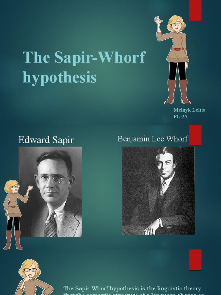 Understanding the Sapir-Whorf Hypothesis | PDF | Philosophical ...
