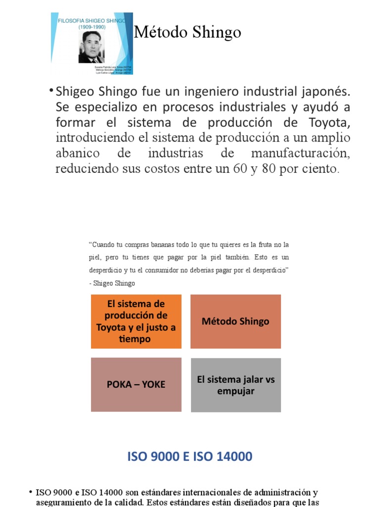 Método Shingo | PDF