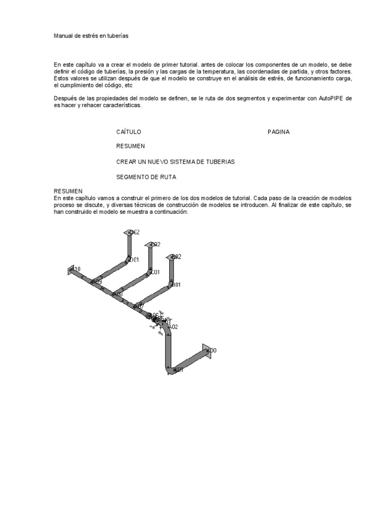 Manual de Autopipe 2008 | PDF | Ventana (informática) | Curva