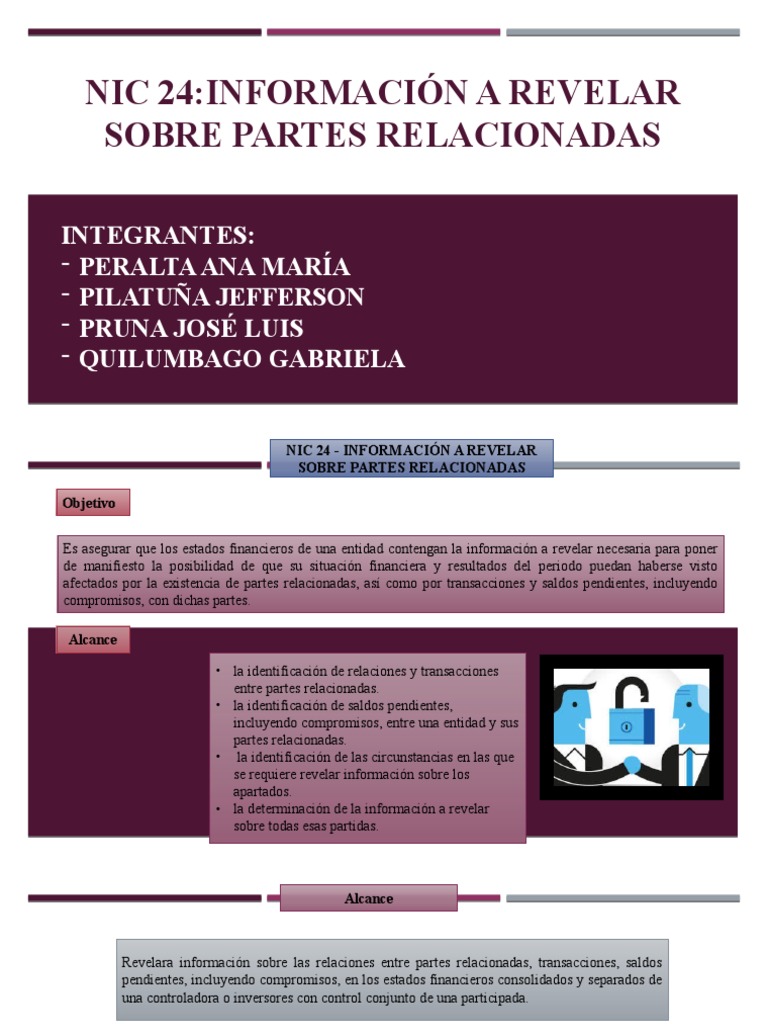 Nic 24 | PDF | normas internacionales de INFORMACION FINANCIERA ...