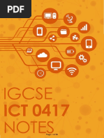 Complete IGCSE ICT Revision Notes | PDF | Computer Data Storage ...