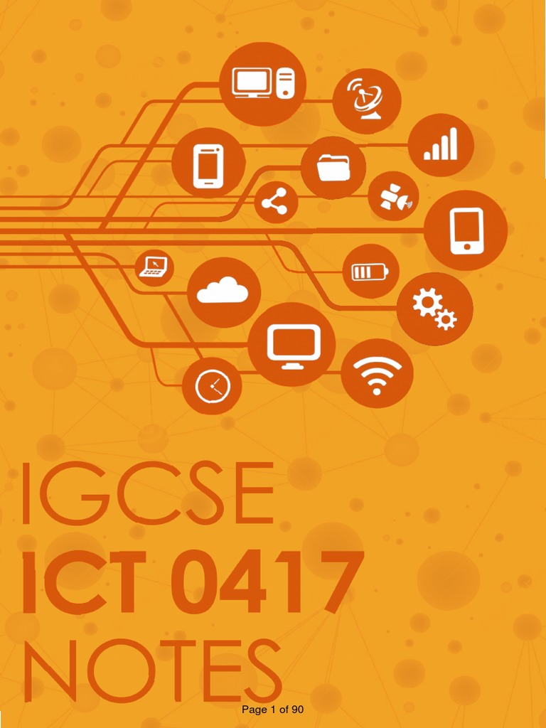 Igcse Ict 0417 Theory Notes Final Pdf Computer Data Storage Graphical User Interfaces