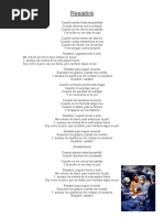 Resistiré - Letra | PDF