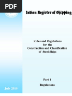 BV Rules: Part A: Classification and Surveys | PDF | Ships | Shipping