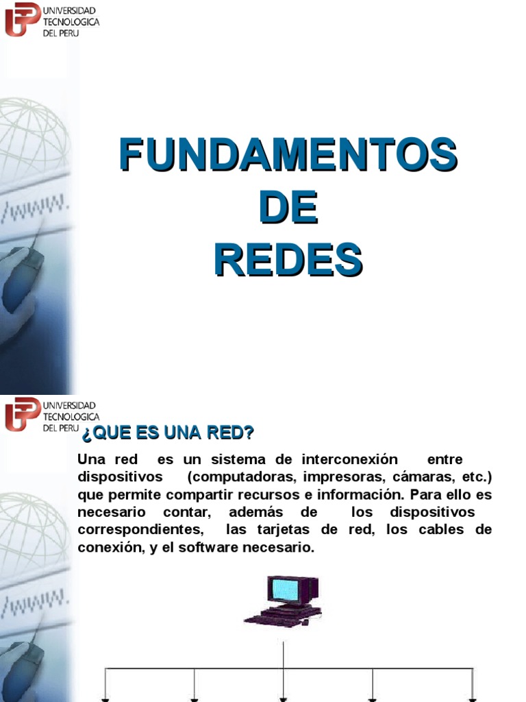 Sesion 1 1 Fundamentos de Redes | PDF | Topología de la red | Red de ...