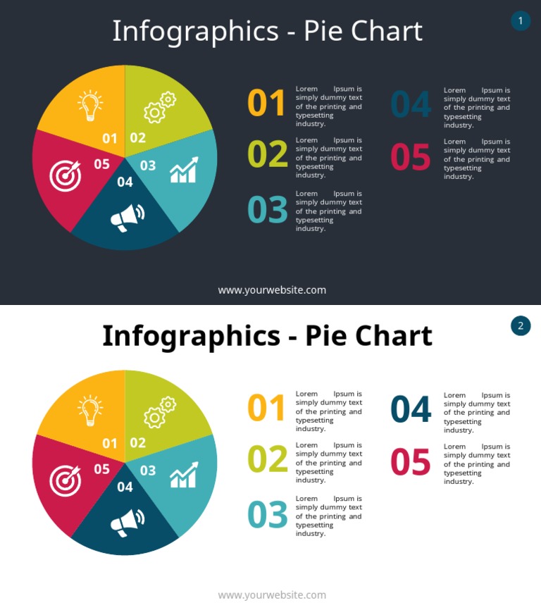 Infographics - Pie Chart | PDF