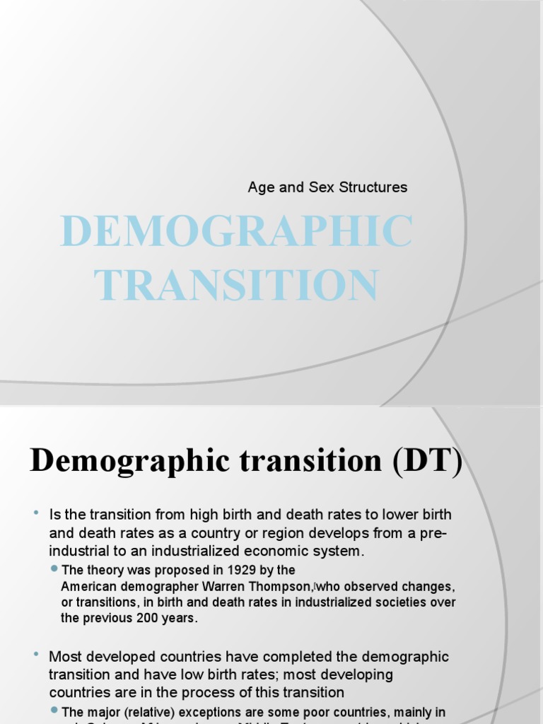 Chapter 2 Part I Age Sex Structure Pdf Demography Population 2768