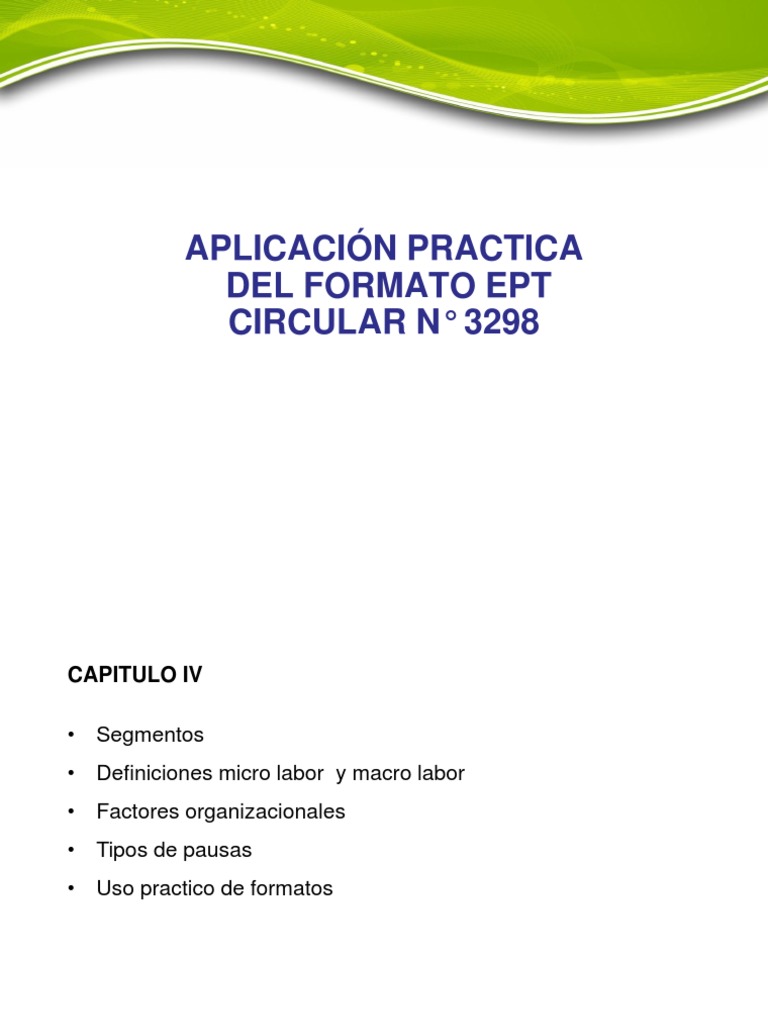 Ept 4 PDF | PDF | Tiempo de trabajo | Relaciones laborales
