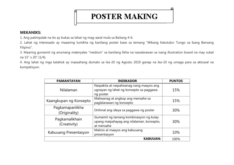 Poster Making 2019 | PDF