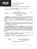 Deed of Assignment and Transfer of Rights Sample | PDF | Assignment ...