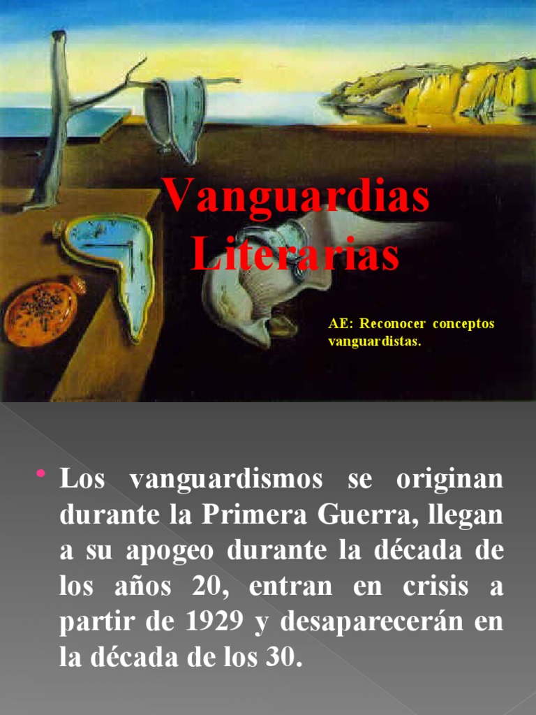 Vanguardias Literarias | PDF