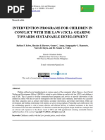 Diversion Programs for Children in Conflict | PDF | Juvenile ...
