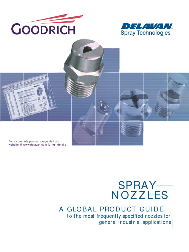 Spray Nozzles Brochure | PDF | Liquids | Mechanical Engineering