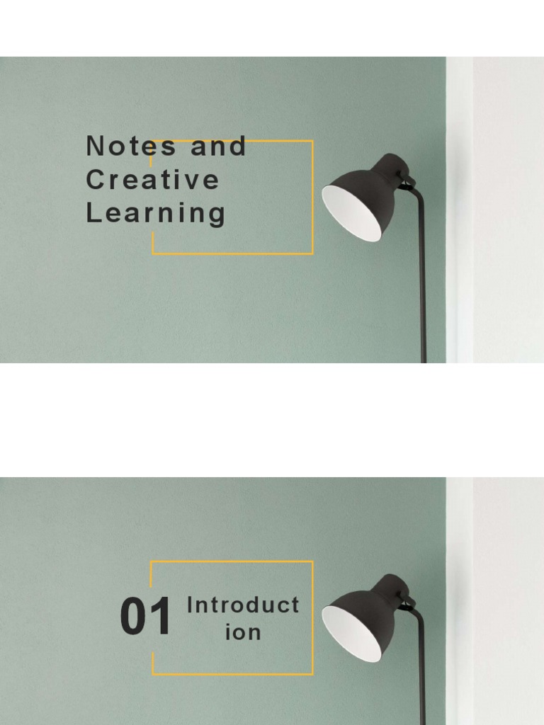 Creative Note-Making Strategies | PDF | Lecture | Brainstorming