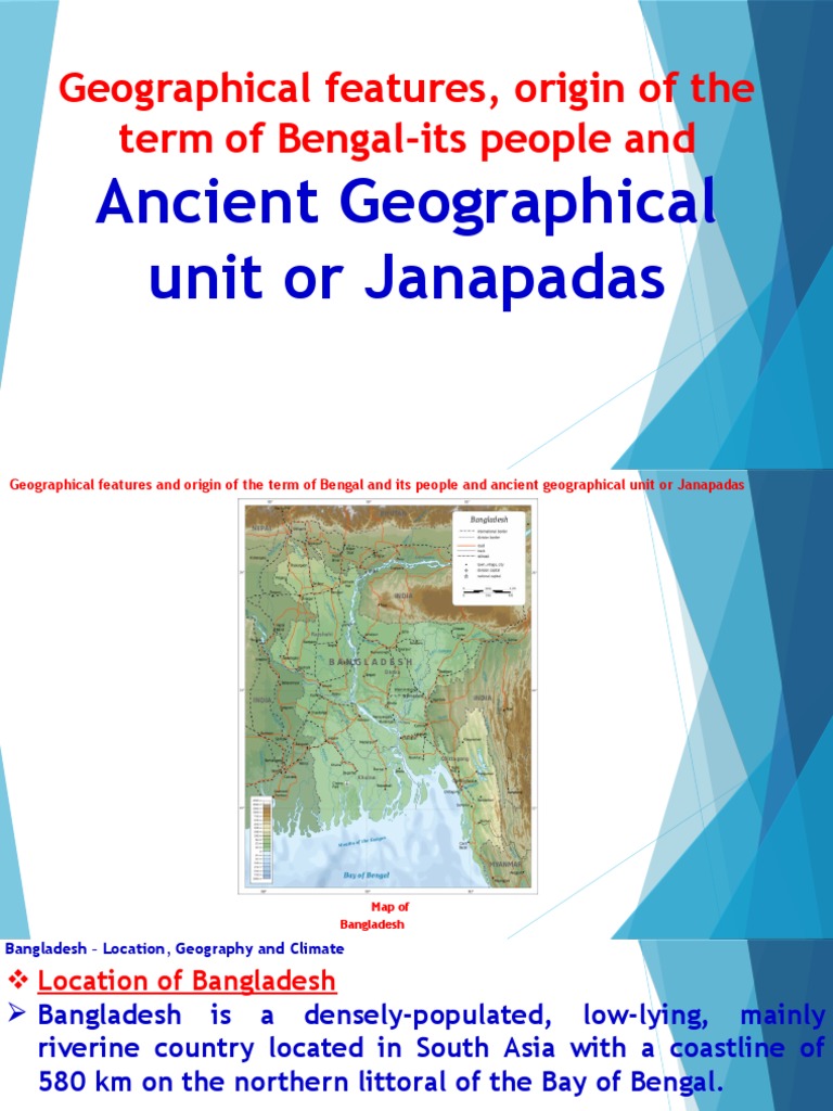 Geography and Janapadas of Bangladesh | PDF | South Asia