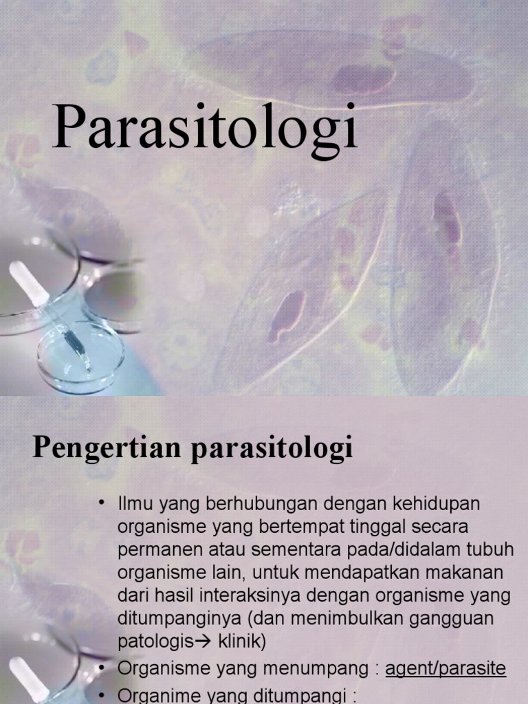 Parasitologi: Penyakit dan Host | PDF | Pengembangan Diri | Kesehatan ...
