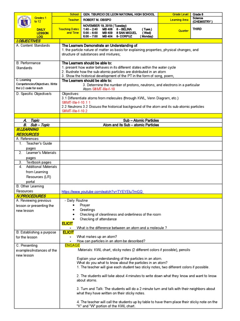 Observation - Sub Atomic Particles | PDF | Atoms | Electric Charge
