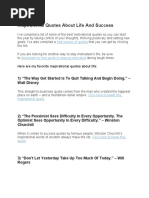 100 Motivational Quotes for Success | PDF