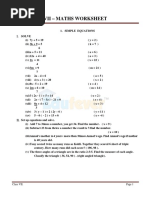 ANswer Key - PWNSAT - Sample Paper - Class-7 | PDF