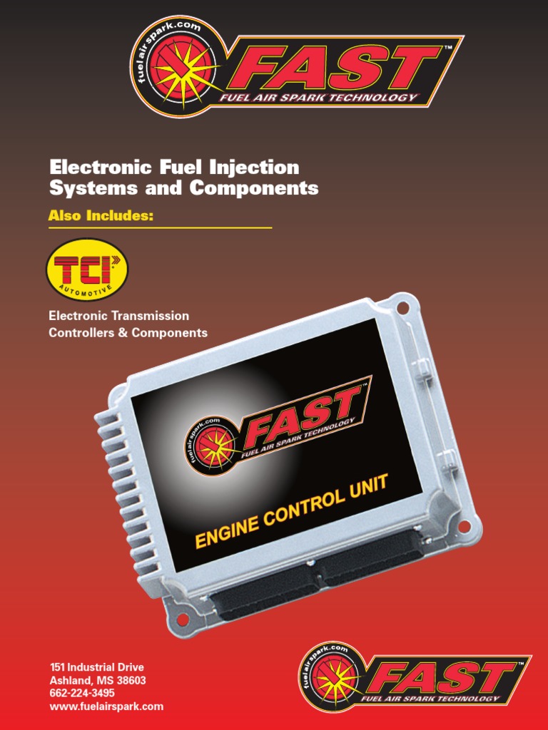 Electronic Fuel Injection Systems and Components: Also Includes | PDF ...