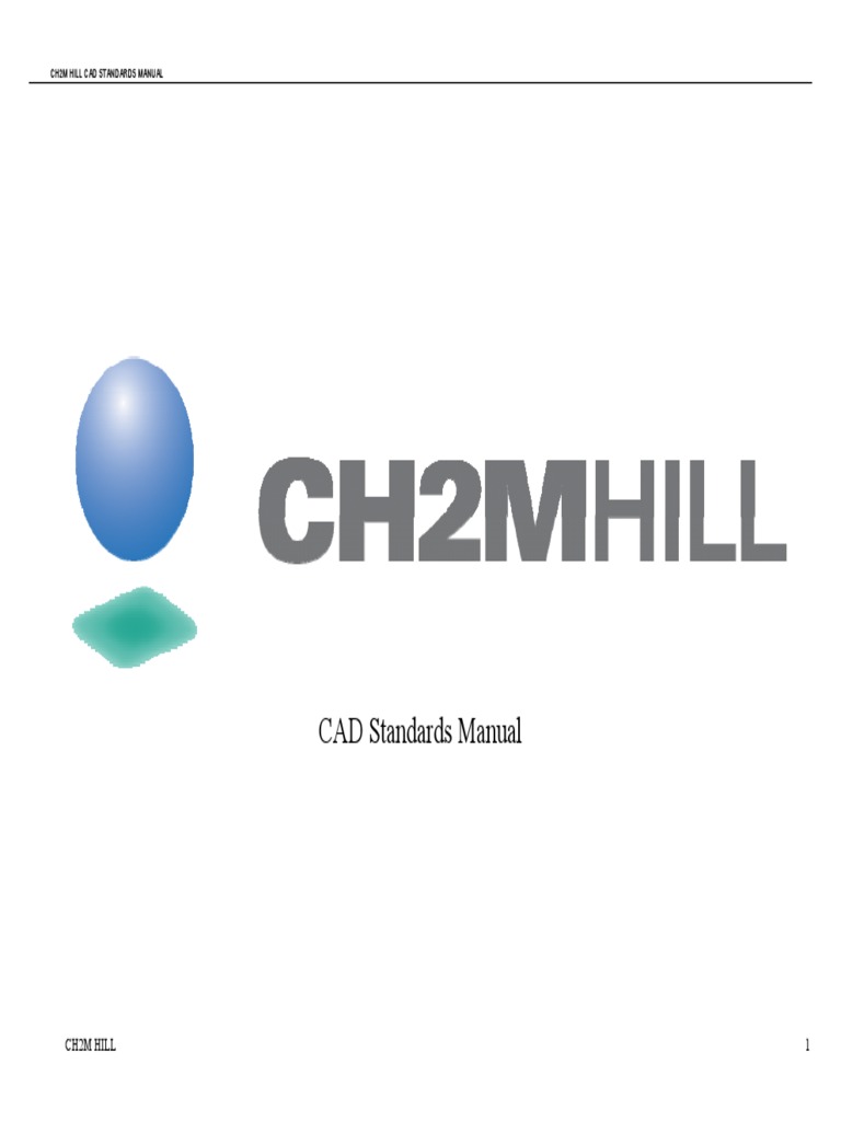 Ch2M Hill Cad Standards Manual | PDF | Computer Aided Design ...