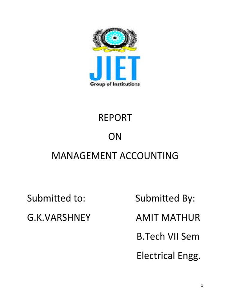 Management Accounting | PDF | Management Accounting | Economies