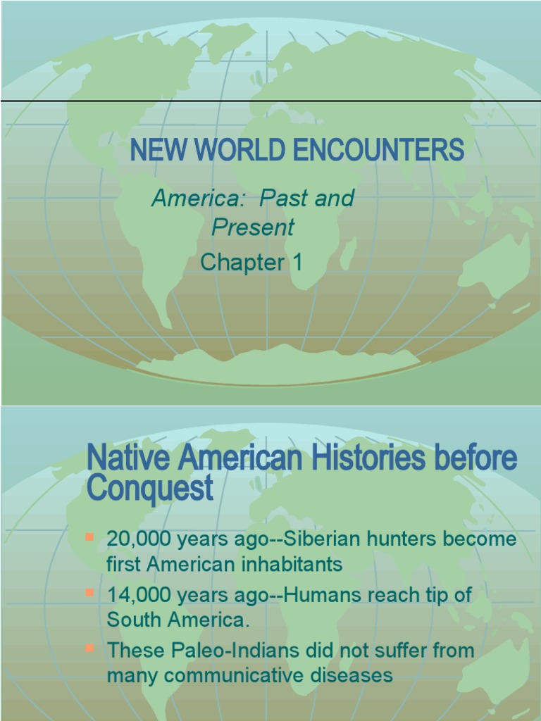 New World Encounters: America: Past and Present | PDF | Protestantism ...