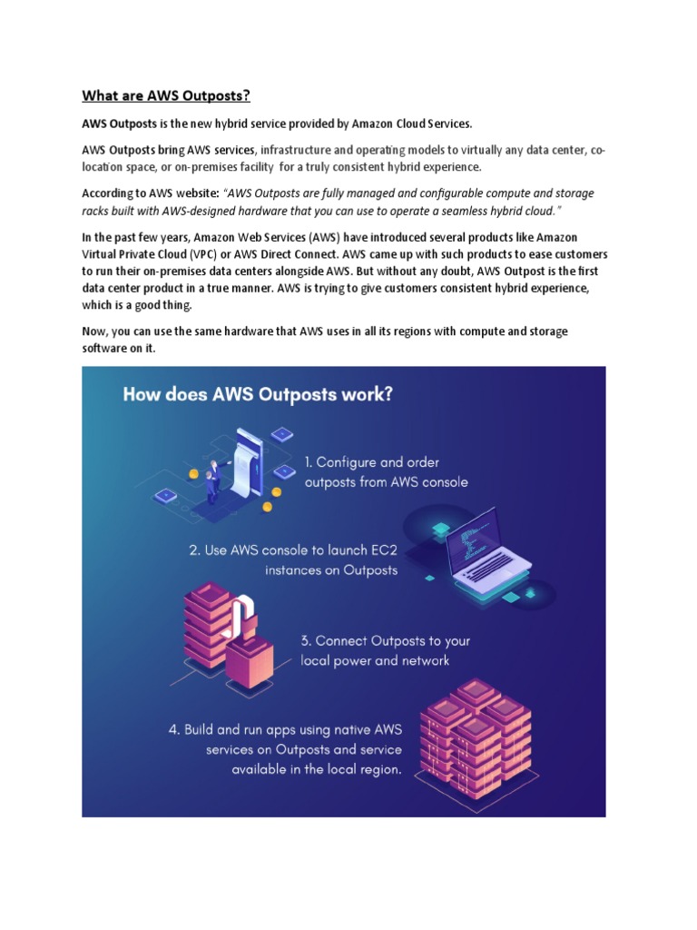 An In-Depth Analysis of AWS Outposts: A New Hybrid Cloud Service from Amazon Web Services | PDF ...