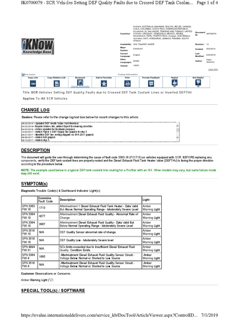 Change: SCR App Lies All | PDF | Mechanical Engineering | Manufactured ...