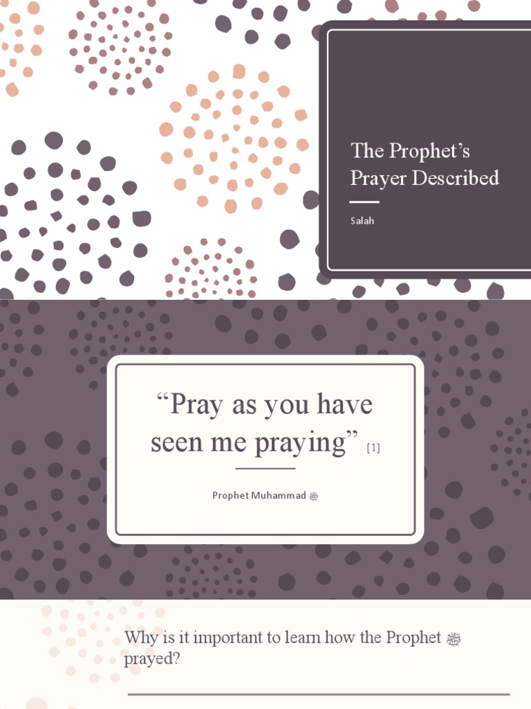 Understanding the Prophet's Prayer | PDF | Prayer | Hand