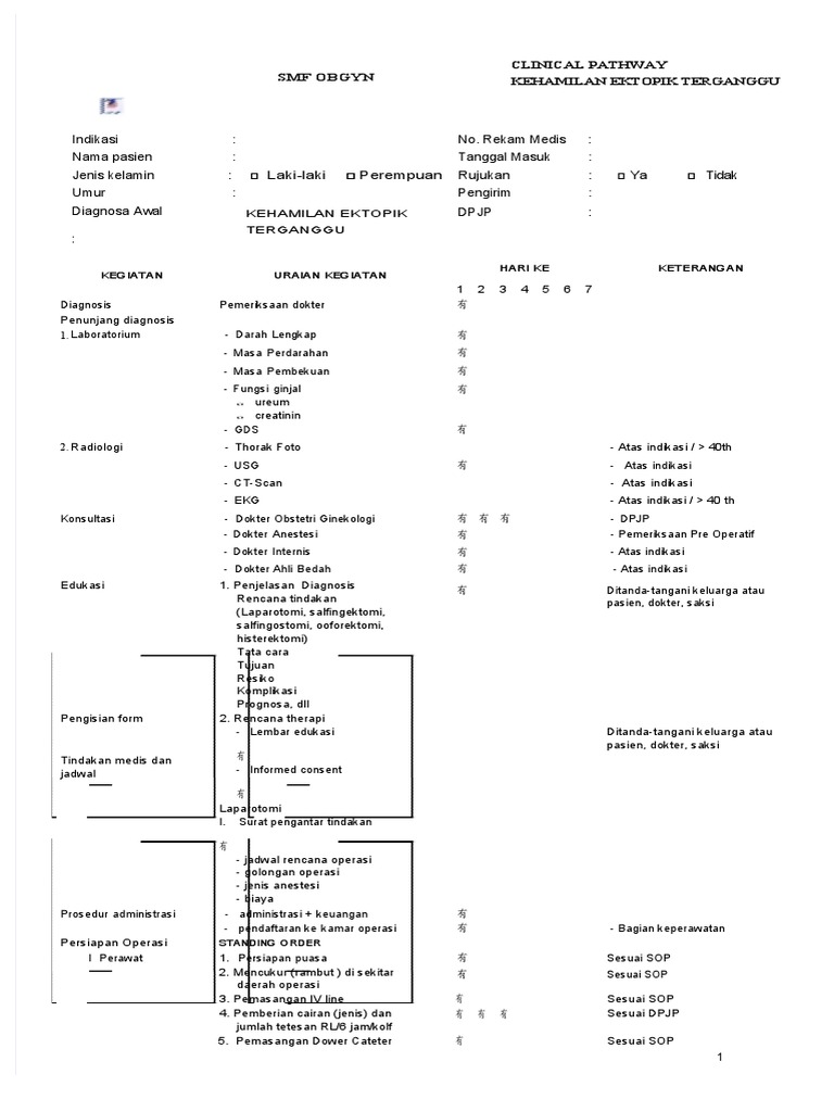 Clinical Pathway Ket | PDF