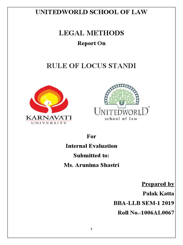 Legal Methods Final | PDF | Standing (Law) | Virtue