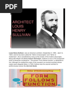 Louis Henry Sullivan | PDF | Art Media | Architectural Design