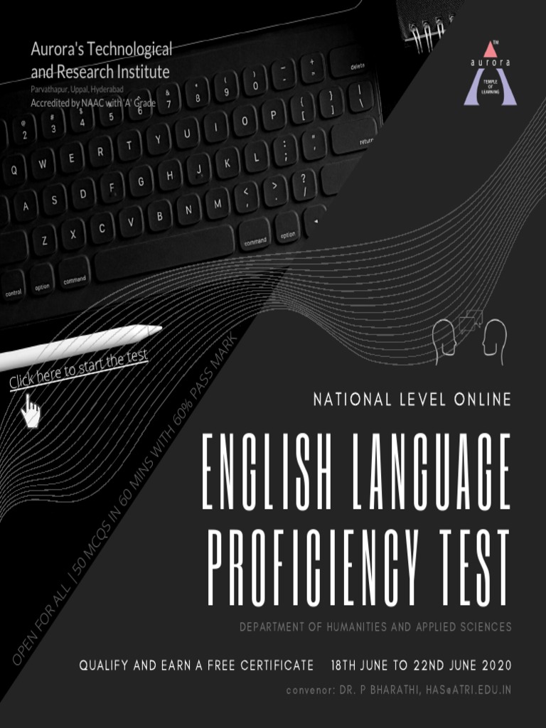ELP Test | PDF