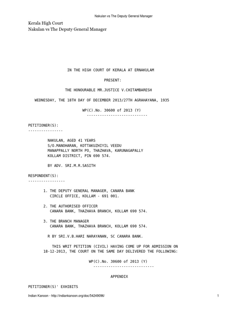 Lien Case Law | PDF | Loans | Lien