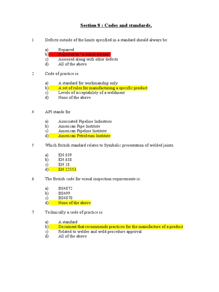 Section 8 Questions | PDF